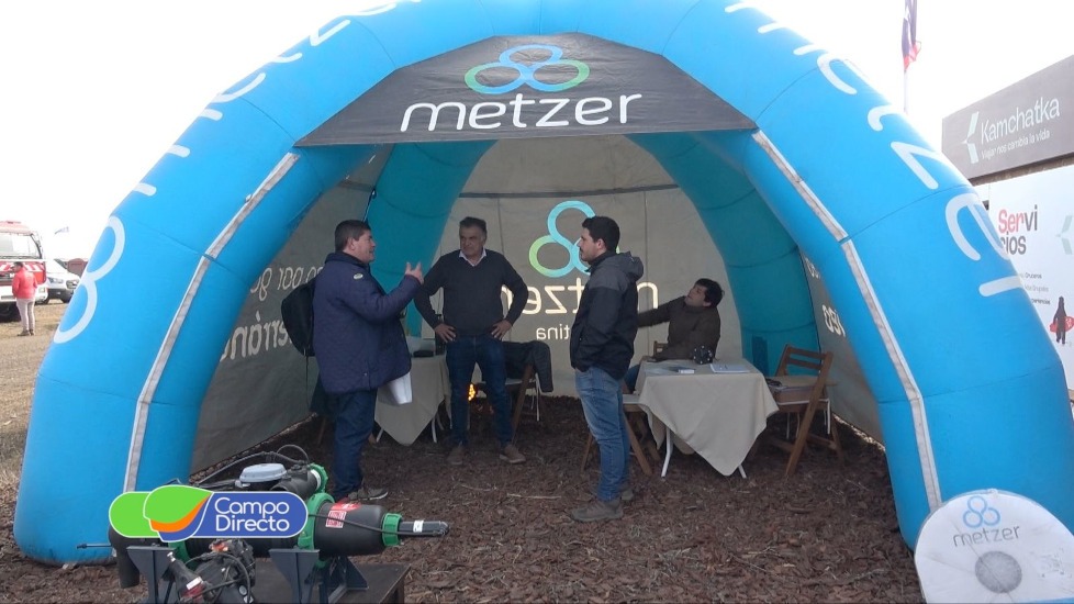 Metzer ofrece sus soluciones en riego para desafíos agrícolas - Campo ...